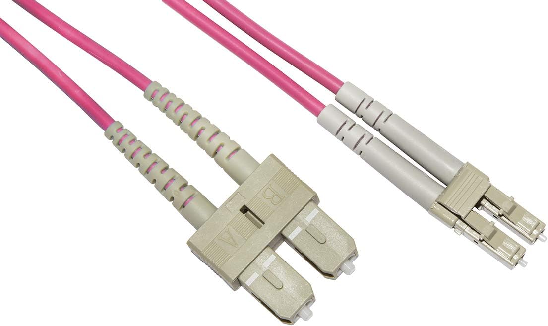 Amazon.com: LC to SC MULTIMODE Duplex OM4 50/125 MT.40: Computers ...
