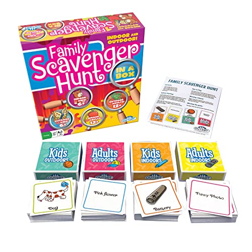 Family Scavenger Hunt in A Box - Updated Version, Outset Media, Indoor ...
