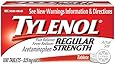 Amazon.com: Tylenol Regular Strength Tablets, 100 Count (Pack of 2 ...
