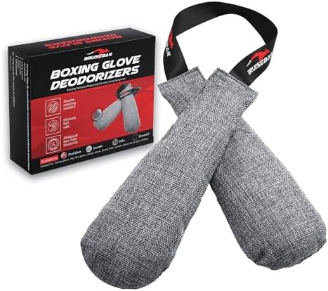 BRUISEBAR Boxing Glove Deodorizer - Odor and Moisture Absorber for ...