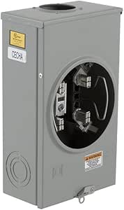 Square D - 1007665 200A Overhead Meter Socket With Horn Bypass ...