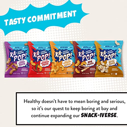 Ka-Pop! Popped Puffs - Vegan Cheddar | Gluten, Corn and Dairy Free ...