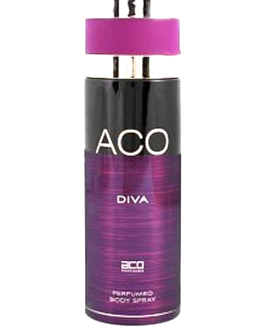 Buy ACO Diva Perfumed Body Spray for Woman, 200ml Online at Low Prices ...