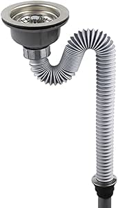Laundry Sink Drain Kit with Strainer & pipe: Amazon.ca: Tools & Home ...