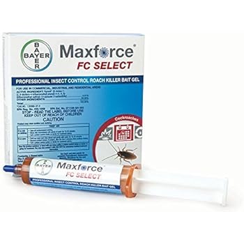 Amazon.com : Maxforce FC Select Roach Killer Bait Gel - 1 Box (4 x 30 ...