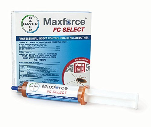 Bayer Maxforce Fc Select Roach Killer Bait Gel - 1 Box (4 X 30 Gram Tubes) 79434820 616639338089