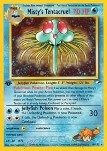 Amazon.com: Pokemon - Misty39;s Tentacruel (10/132) - Gym Heroes - Holo ...