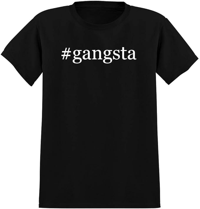 Amazon.com: #gangsta - Men's Hashtag Soft Graphic T-Shirt Tee: Clothing