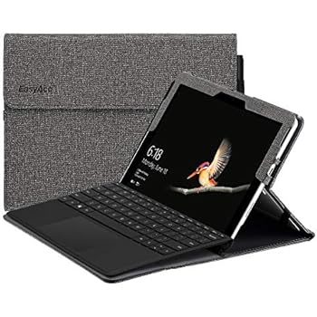 Amazon.com: Surface Go Case with Keyboard - CHESONA Ultra-Thin Stand PU ...