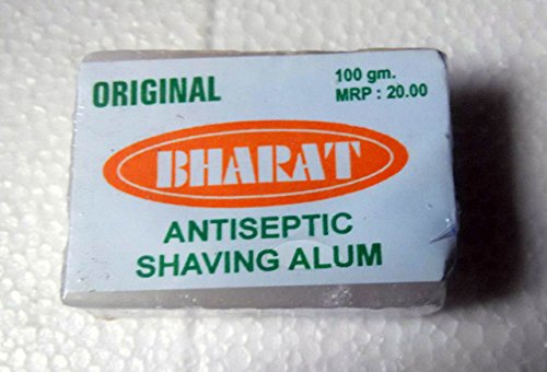 Buy Original Bharat Shaving Alum Stone Astrigent Antiseptic Block 100 ...