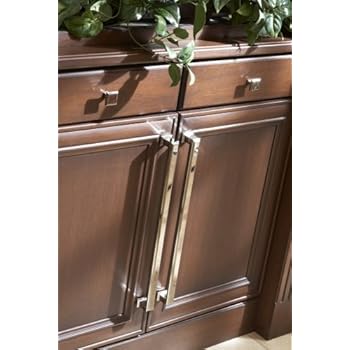 Atlas Homewares AP10-PN 20-Inch Sutton Place Appliance Pull, Polished Nickel - Cabinet And ...