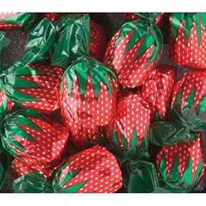 Amazon.com : Strawberry Candy Wrapped: 5LB : Hard Candy : Grocery ...