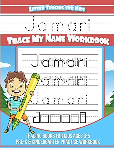 Jamari Letter Tracing for Kids Trace my Name Workbook: Tracing Books ...