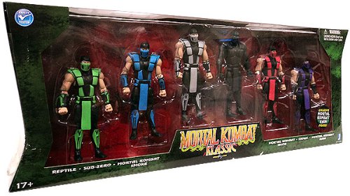 Amazon.com: Mortal Kombat Klassic Mortal Kombat Klassic 4" Action ...