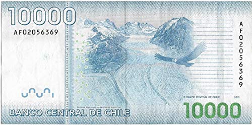 Rare Chile 10000 Pesos Note 2013 Bird – Rare Coins Of India