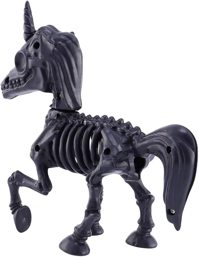 Unicorn Skeleton Unicorn Figurine Model Creepy Animal Bones for ...