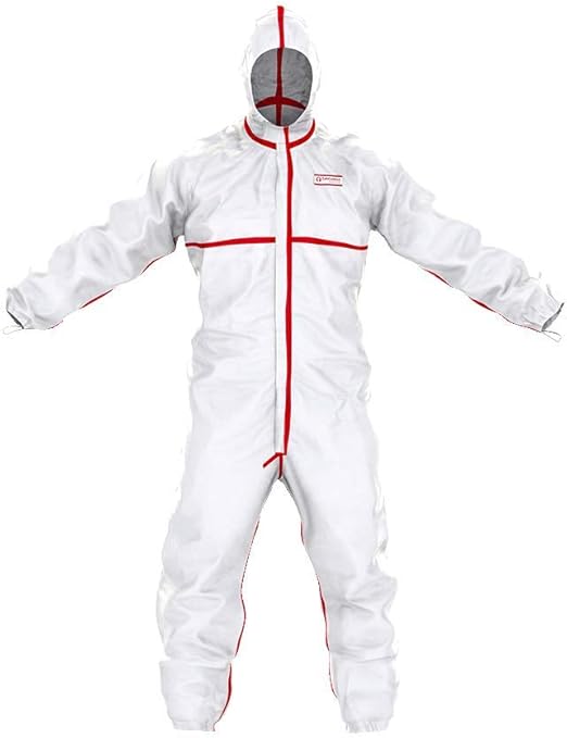 Traje de protección química SafeComfort Modelo T | PPE Cat. III Tipo 4 ...