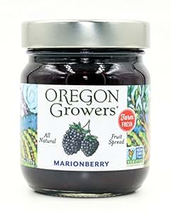 Amazon.com : Oregon Growers Marionberry Fruit Spread, 12 oz (Single ...
