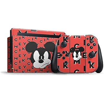 Amazon.com: Mickey Mouse Nintendo Switch Bundle Skin - Walt Disney ...