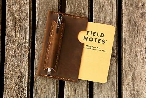 Amazon.com: Leather sleeve for Field notes pocket size / distressed ...