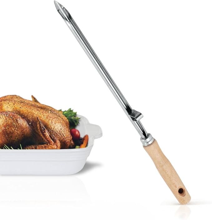 Metaltex Meat stuffing needle, Inox, 20 cms: Amazon.co.uk: Kitchen & Home