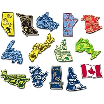 Amazon.com: Complete State Map Magnet Collection: Kitchen & Dining