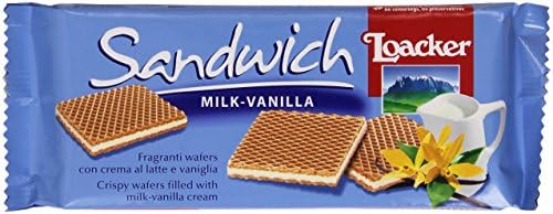 Loacker Vanilla Milk Sandwich Wafer, 75 G price in Saudi Arabia ...
