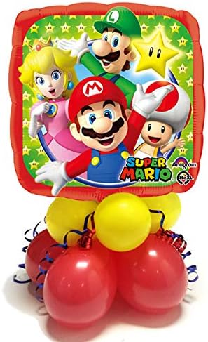 Struts Super Mario Inflated Balloon Table Centrepiece – BigaMart