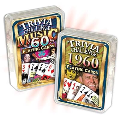 Buy Flickback 1960 Trivia Playing Cards & 1960s Decade Music Trivia ...