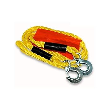 Funi per traino CAVO DA RIMORCHIO GANCIO TRAINO 4 MT CORDA EMERGENZA ...