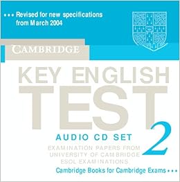 Amazon.com: Cambridge Key English Test 2 Audio CD Set (2 CDs ...