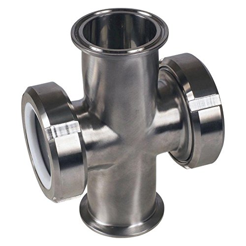 Buy Glacier Tanks - Inline Union Glass | Tri Clamp 2 inch x 2 inch x 6 ...