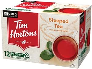 Tim Hortons Steeped Orange Pekoe Tea, Single Serve Keurig K-Cup Pods ...