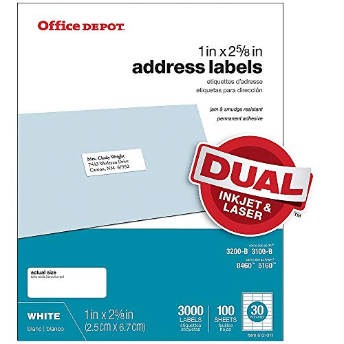 Top 10 Office Depot Template For Labels Of 2020 No Place Called Home