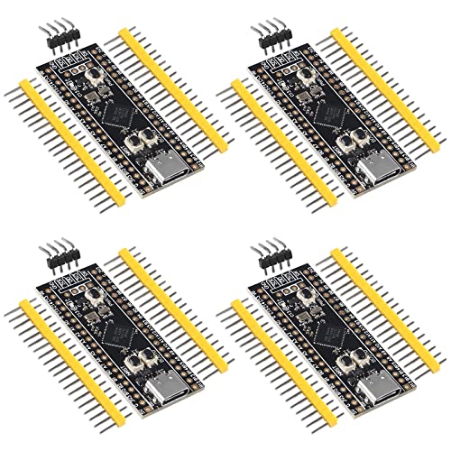 Alinan 4pcs STM32F411CEU6 STM32F411 Development Board V3.0 STM32F4 Learning Board with 100MHz ...
