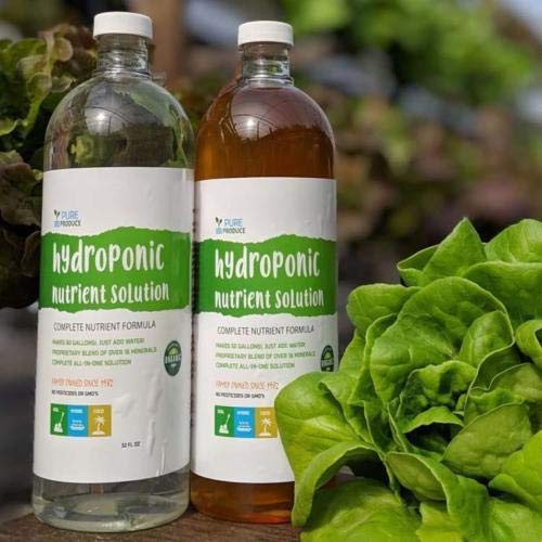 Hydroponic Nutrient Solution - Complete Plant Food System - Part A and ...