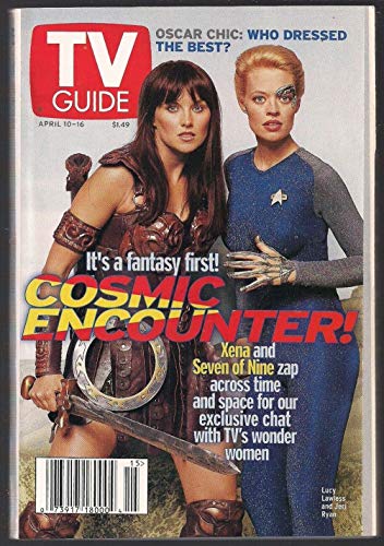 Amazon - TV Guide (Cosmic Encounter/Xena & Seven of Nine Cover, April ...