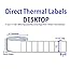 Amazon.com : UPS Direct Thermal Label Roll, 4" x 8", 250 Labels per ...