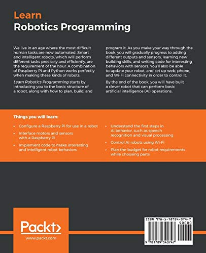 Learn Robotics Programming: Build and control autonomous robots using ...