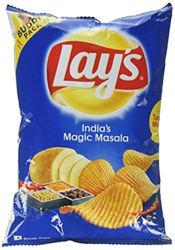 Lays Potato Chips - India's Magic Masala, 52 grams (1.83 oz) (Pack of 8 ...