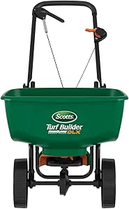 Amazon.com : Scotts Turf Builder EdgeGuard DLX Broadcast Spreader ...