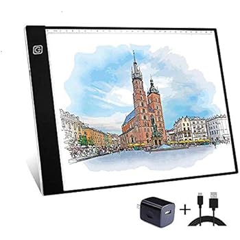 AMYTY A4 caja de luz Portable LED Tracing Light Pad Arte Tatuaje ...