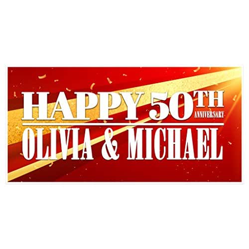 Amazon 50th Wedding Anniversary Banner Personalized Party Decoration Any Year Handmade amazon-50th-wedding-anniversary-banner-personalized-party-decoration-any-year-handmade