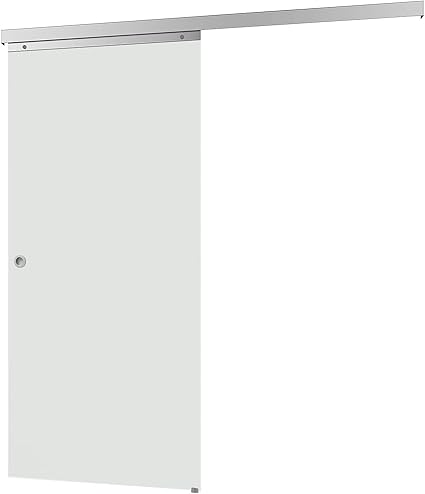 inova Porte coulissante en Verre Opaque 75 x 203 cm - Séparateur de ...