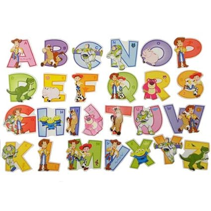 Toy Story alphabet wall stickers: Amazon.co.uk: Kitchen & Home