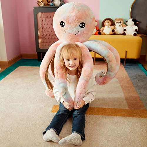 IKASA Giant Octopus Stuffed Animal Jumbo Octopus Plush Toy ...