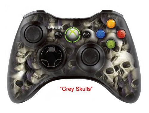 Buy Xbox 360 Modded Controller , " Skulls " skin , Three aditional ...