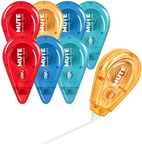 Deli Correction Tape, White Out Correction Tapes, Tape Eraser for Note ...
