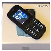 Nokia 105 Single SIM Mobile Phone - Black: Amazon.co.uk: Electronics