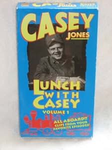 Amazon.com: Casey Jones: Lunch with Casey, Vol. 1: Casey Jones, Rodney ...